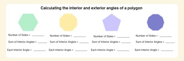 How to Calculate Interior and Exterior Angles of a Polygon