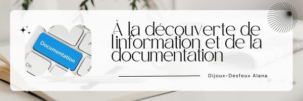 Comment s'informer et se documenter de manière autonome