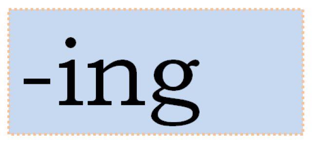 Die Verwendung der –ing Form im Englischen