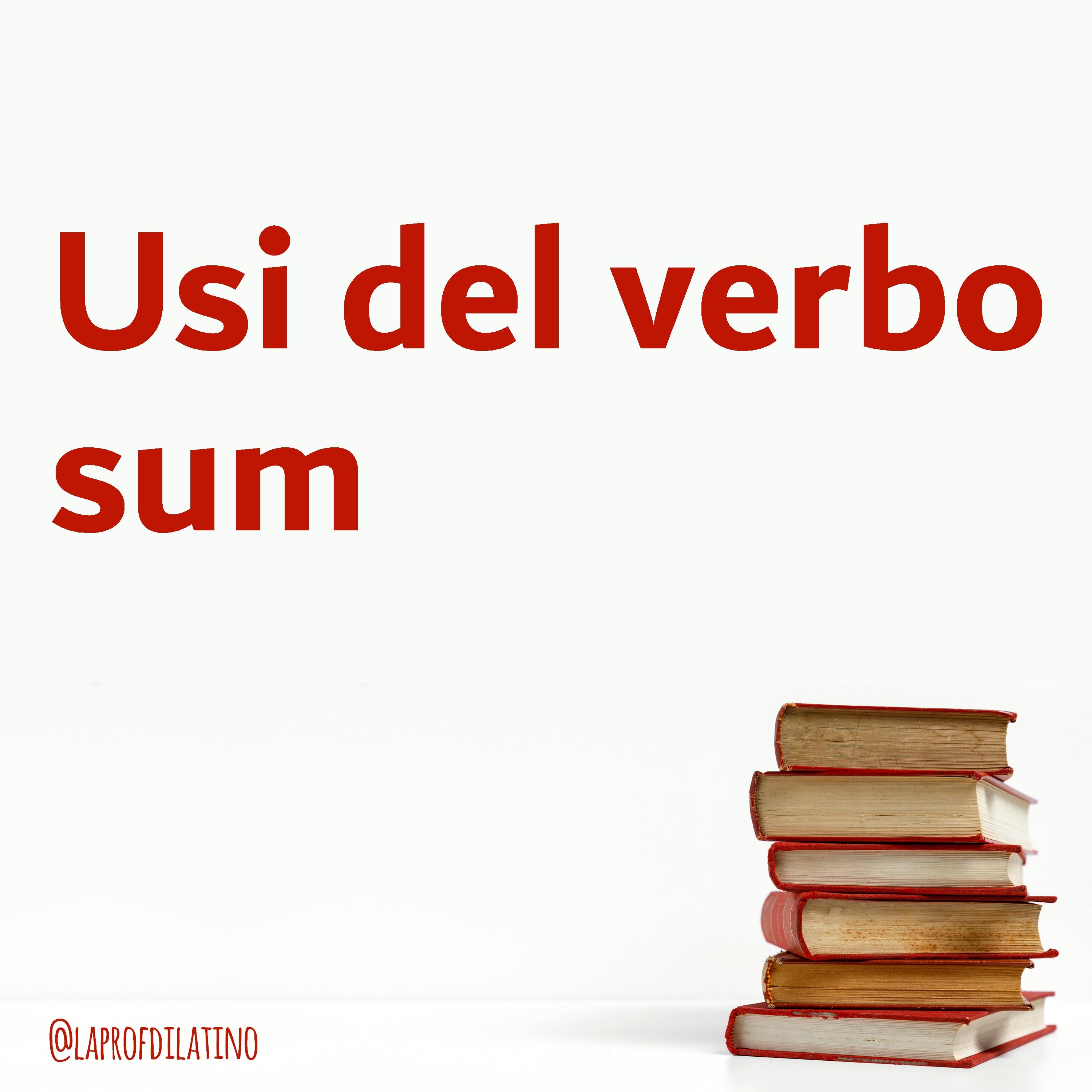 Usi del verbo sum in latino e il dativo di possesso