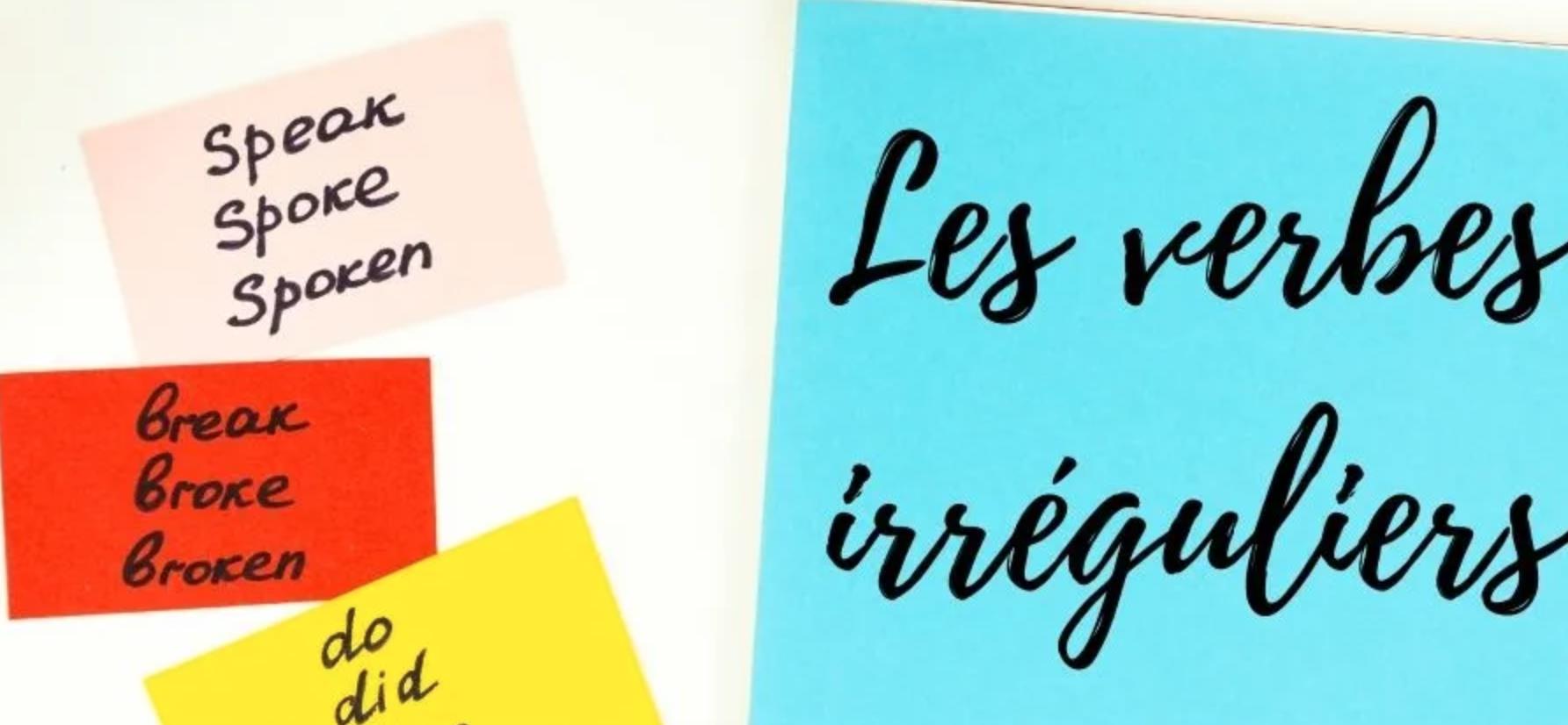 Anglais : conjuguer les verbes irréguliers au passé simple