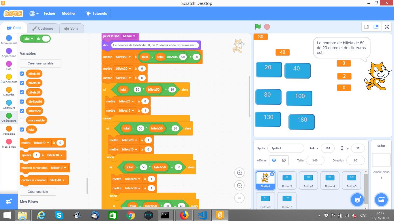 Présentation du logiciel éducatif Scratch
