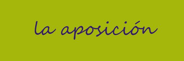 ¿Qué es una aposición? Explicativa y especificativa